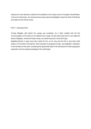 Explorer Report Magellan | DOCX