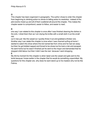 Explorer response to iqbal chapter 5 | DOCX