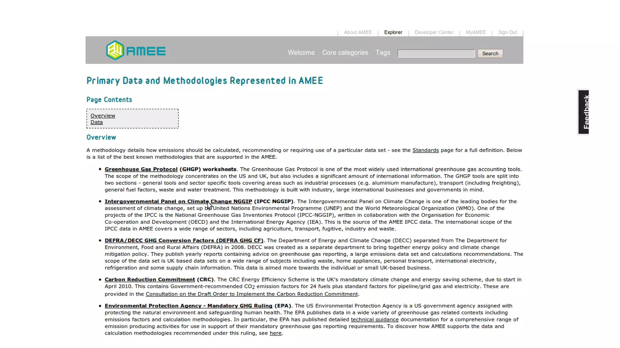 Explorer screencast | ODP