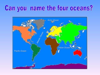 What Are The 4 Oceans