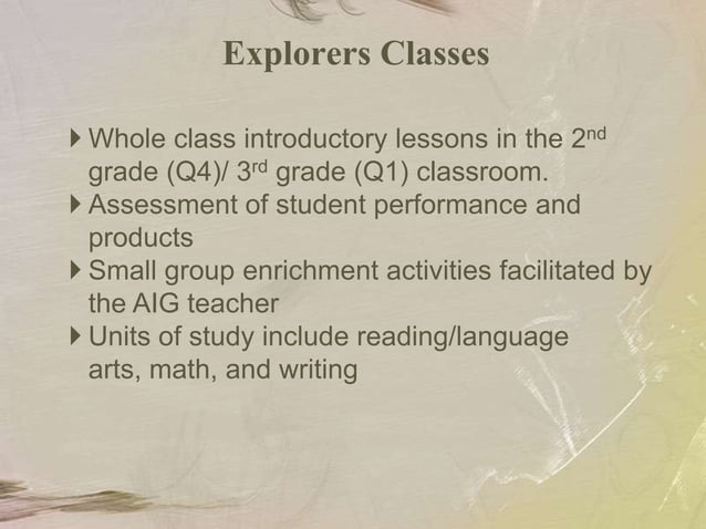 Explorers power point presentation | PPTX