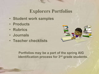 Explorers power point presentation | PPTX