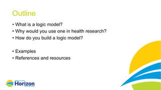 What is a Logic Model, and How Can it Help Me Organize My Research? | PPTX