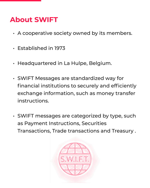 Explore SWIFT - TFMASTERS - Demystifying SWIFT: The Backbone of Global ...