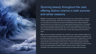 "Embracing the Beauty of Grindelwald First: A Year-Round Alpine ...