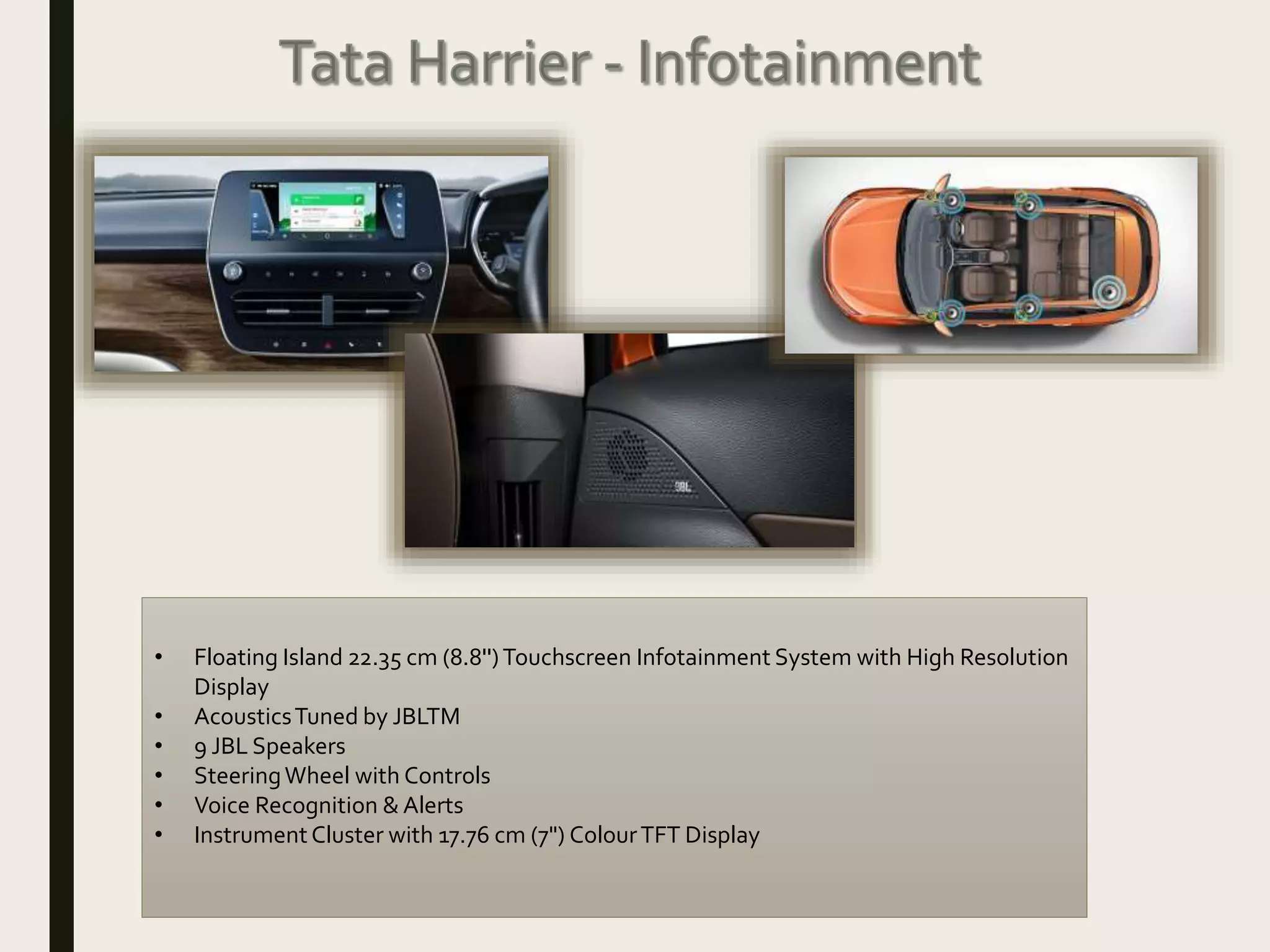 Explore Tata Harrier Features | PPTX