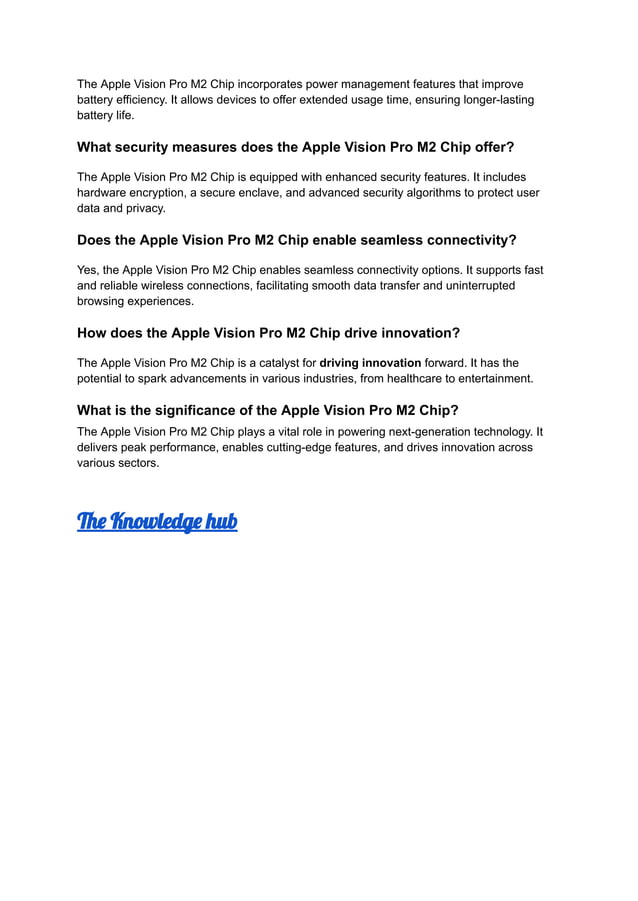 Explore the Apple Vision Pro M2 Chip Power.pdf