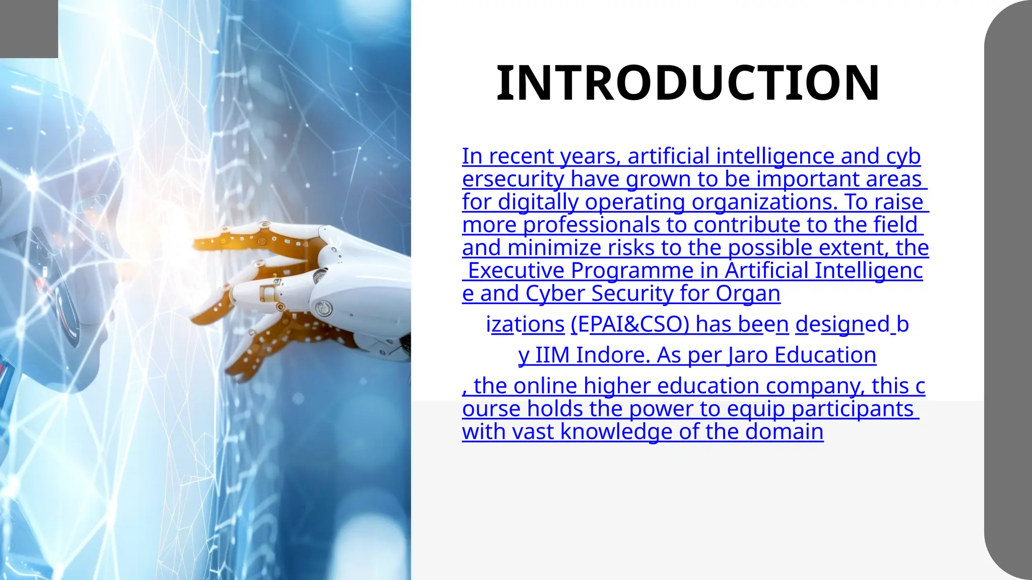 Explore the Future of AI and Cybersecurity with IIM Indore’s Program.pptx