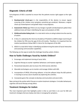 Explore the Levels of Autism in Brief: A Comprehensive Guide | PDF