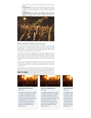 Explore the Meaning and Traditions Behind Christianity’s Most Popular ...