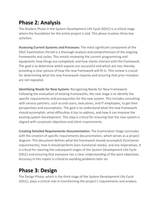 Explore the System Development Life Cycle and Phases | PDF