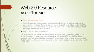 Explore Web 2.0 Presentation by Jennifer Lee | PPT