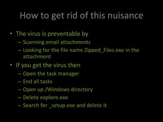 Explore Zip Worm | PPT