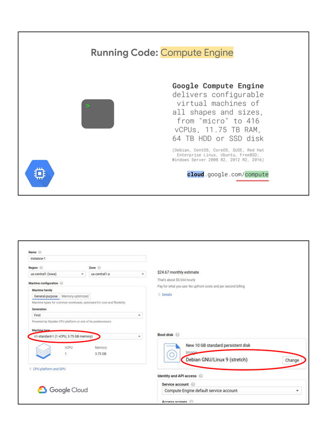 Exploring Google (Cloud) APIs & Cloud Computing overview | PDF