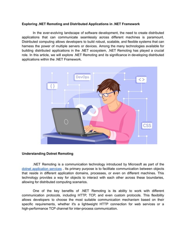 Exploring .NET Remoting and Distributed Applications in .NET Framework .pdf