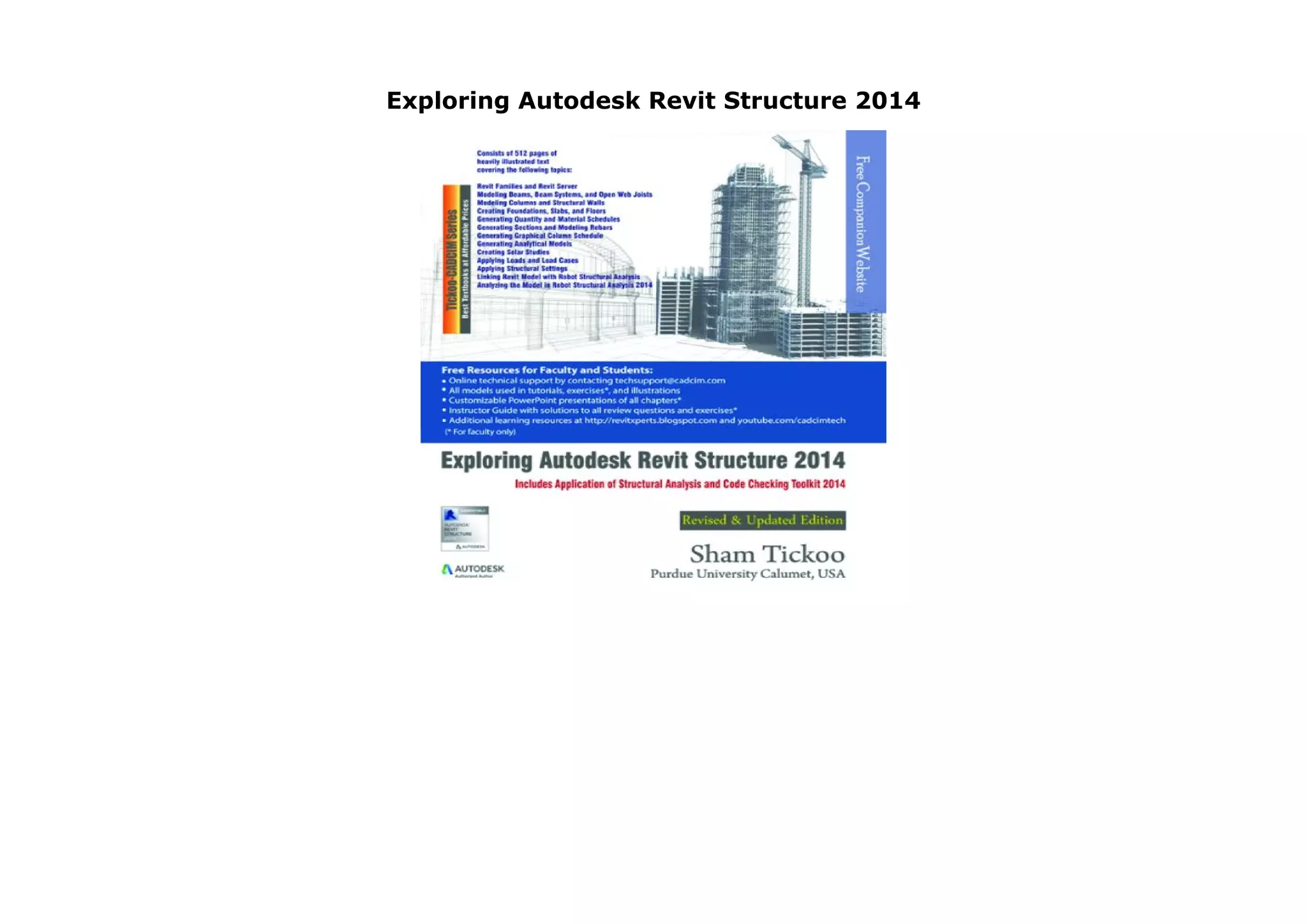 Exploring Autodesk Revit Structure 2014 | PDF