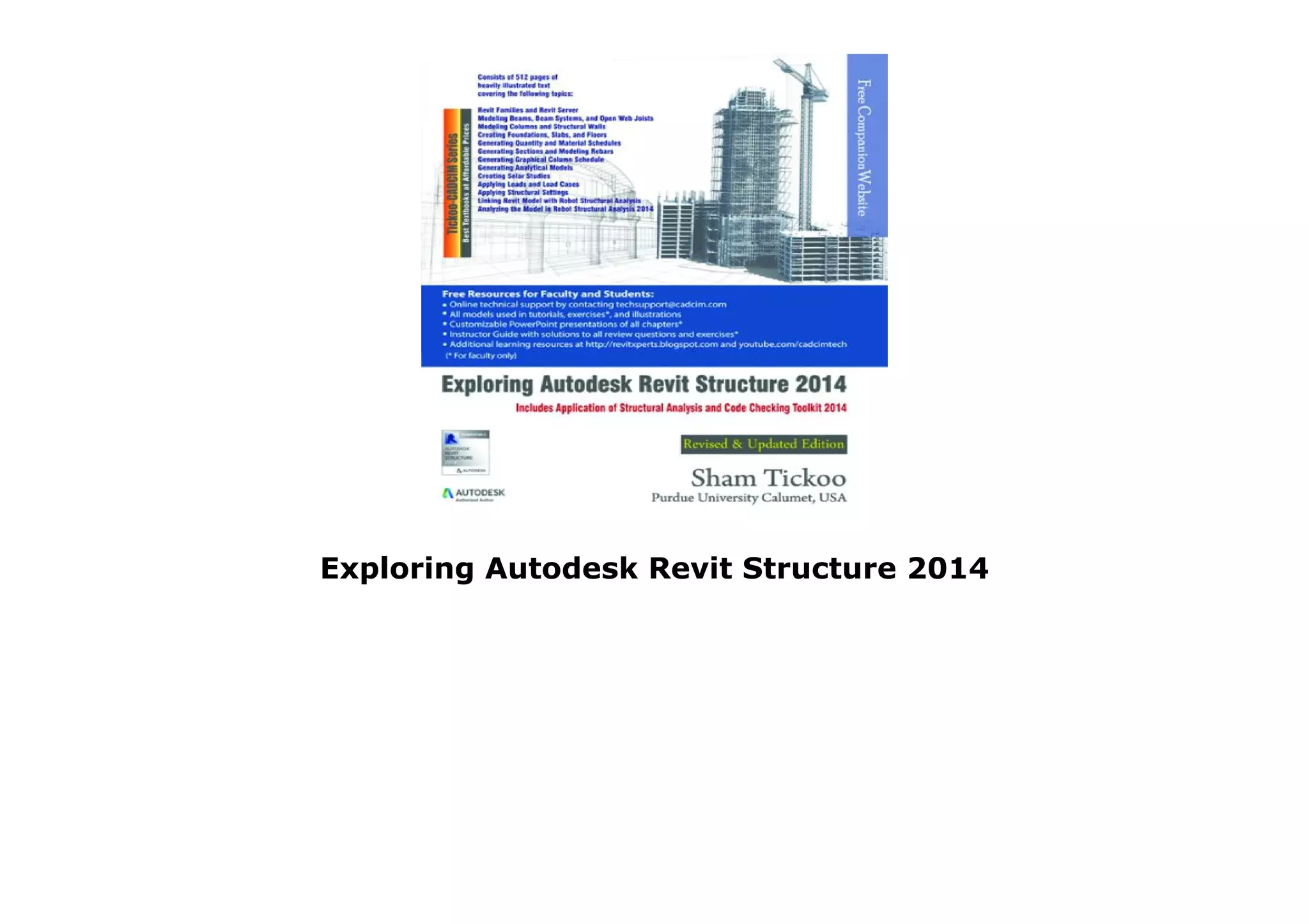 Exploring Autodesk Revit Structure 2014 | PDF