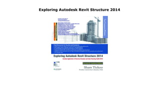 Exploring Autodesk Revit Structure 2014 | PDF