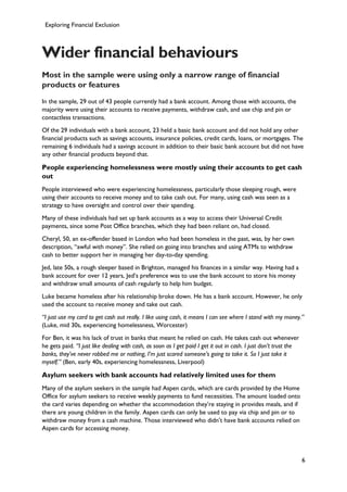 exploring-financial-exclusion.pdf FCA document | PDF