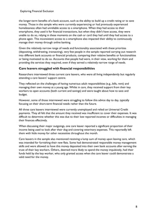 exploring-financial-exclusion.pdf FCA document | PDF