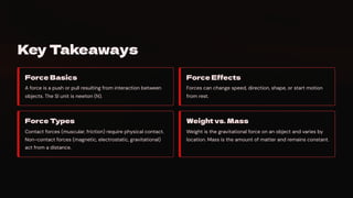Exploring-Forces 5.pdf/8th science curiosity/by sandeep swamy notes/ppt ...