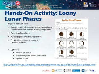 Exploring Lunar Phases: How Your Library Can Support Science Learning | PPT