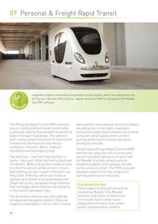 Exploring masdar-city-site-tour-booklet | PDF