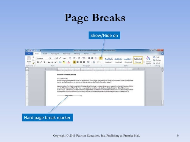 exploring-microsoft-office-word-2010.ppt | Desktop Publishing ...