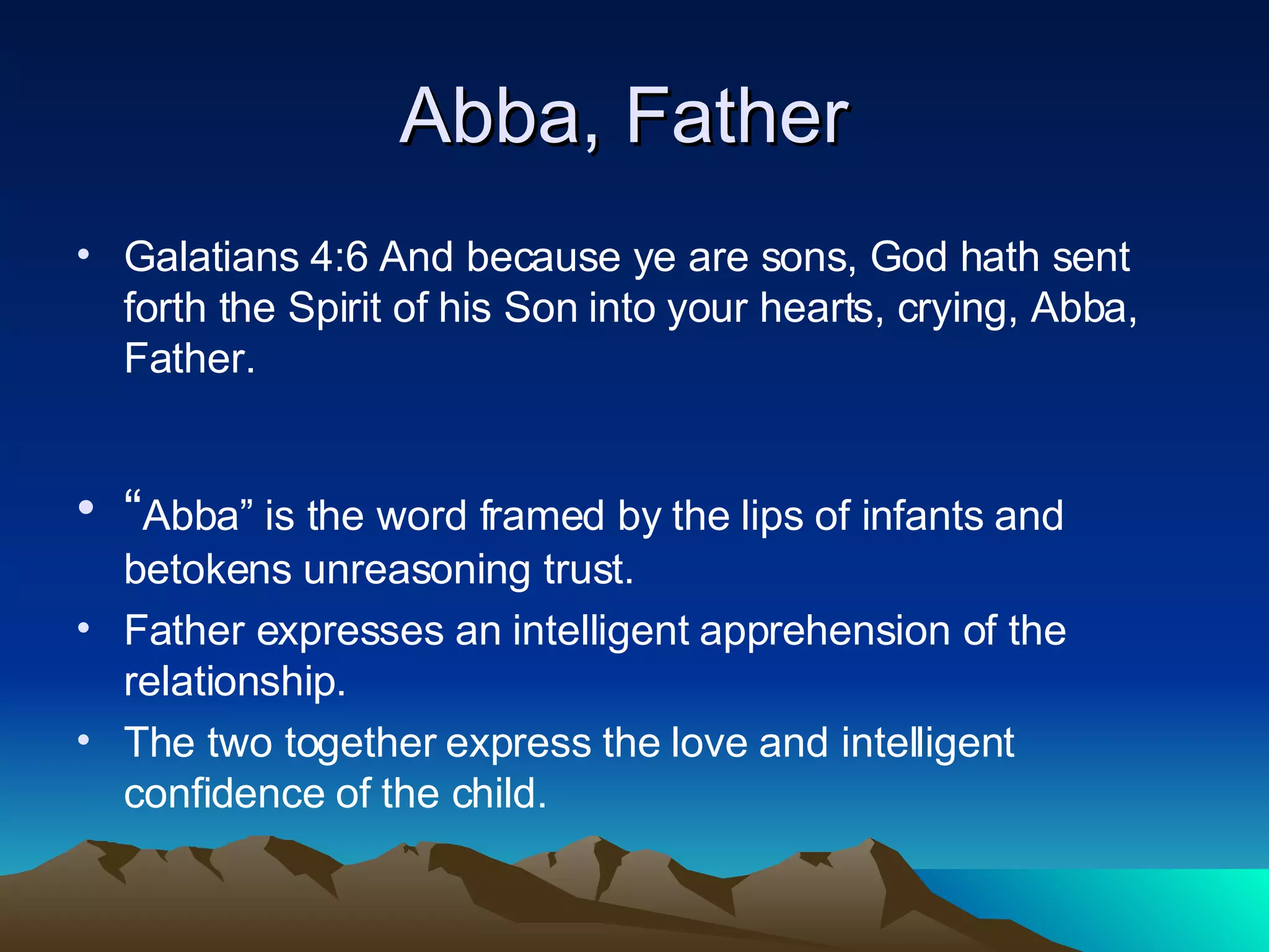 Exploring Paul’S Letter To The Galatians.Ppt Chapter Iv | PPT ...