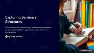 Exploring-Sentence-Structures, eexxxlkllsllllllkkljlksj | PPT