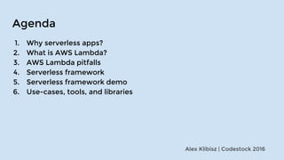 Exploring Serverless Architectures: AWS Lambda | PDF