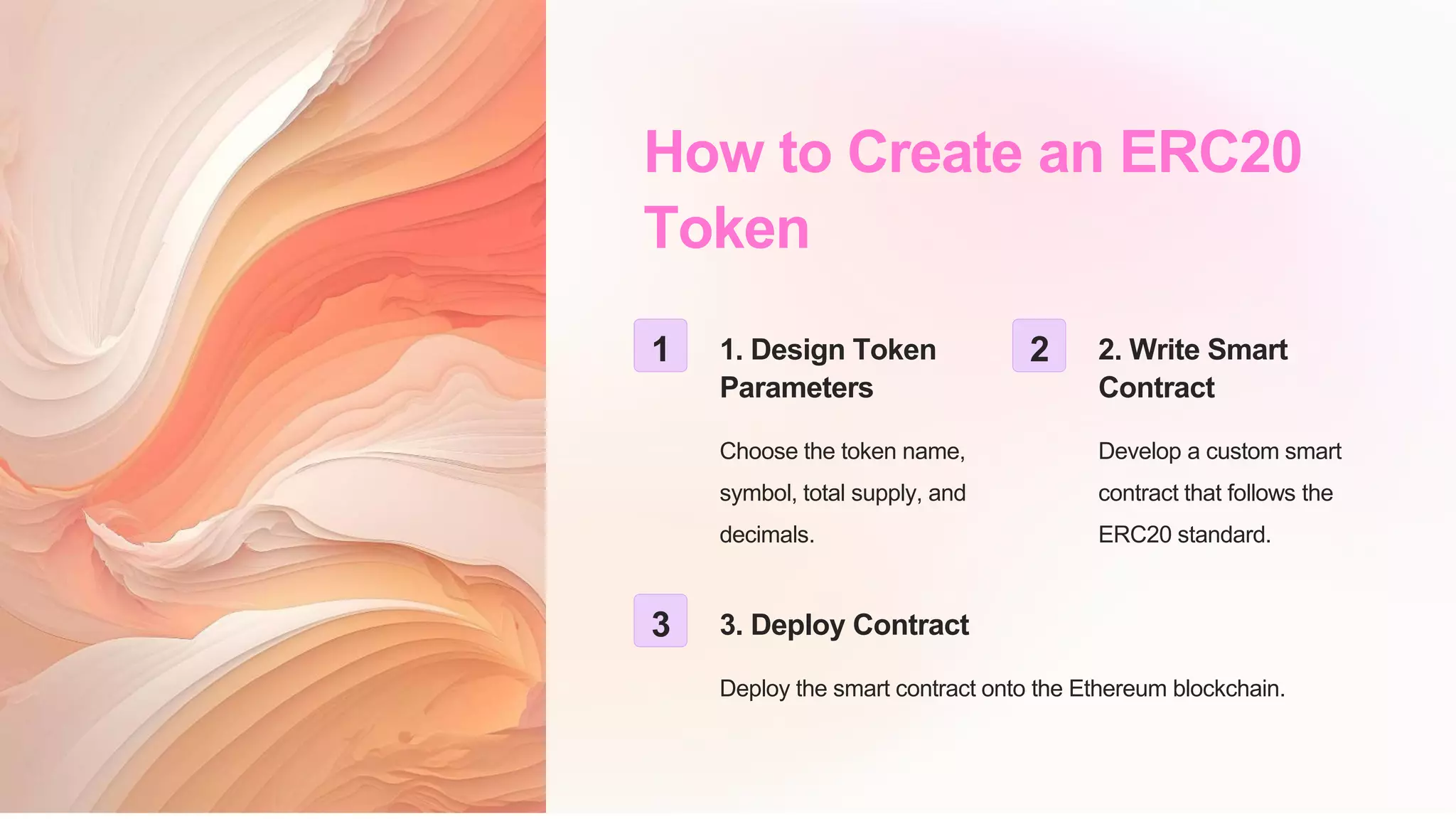Exploring the ERC20 Token Standard for Ethereum Blockchain | PPTX | Internet | Computing