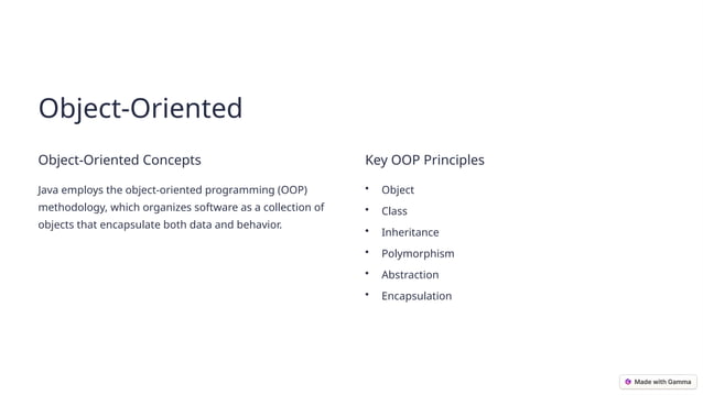 Exploring-the-Features-of-Java. characters | PPT