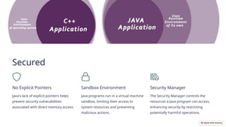 Exploring-the-Features-of-Java. characters | PPT