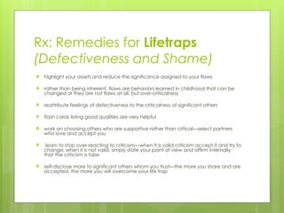 Exploring Your Life Traps - Growth & Healing | PDF