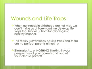Exploring Your Life Traps - Growth & Healing | PDF