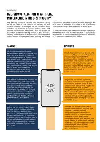 Exploring the Potential of ChatGPT in Banking, Financial SERVICES & Insurance | PDF