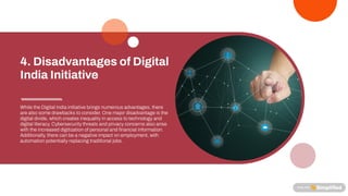 Advantages and Disadvantages of digital India | PDF