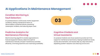 Exploring the Role of AI in Maintenance Management | PDF
