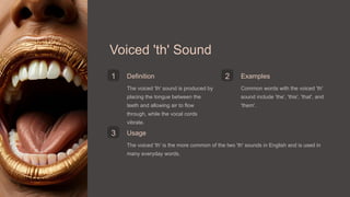 Exploring-the-Sounds about th silent and voiceler | PPT