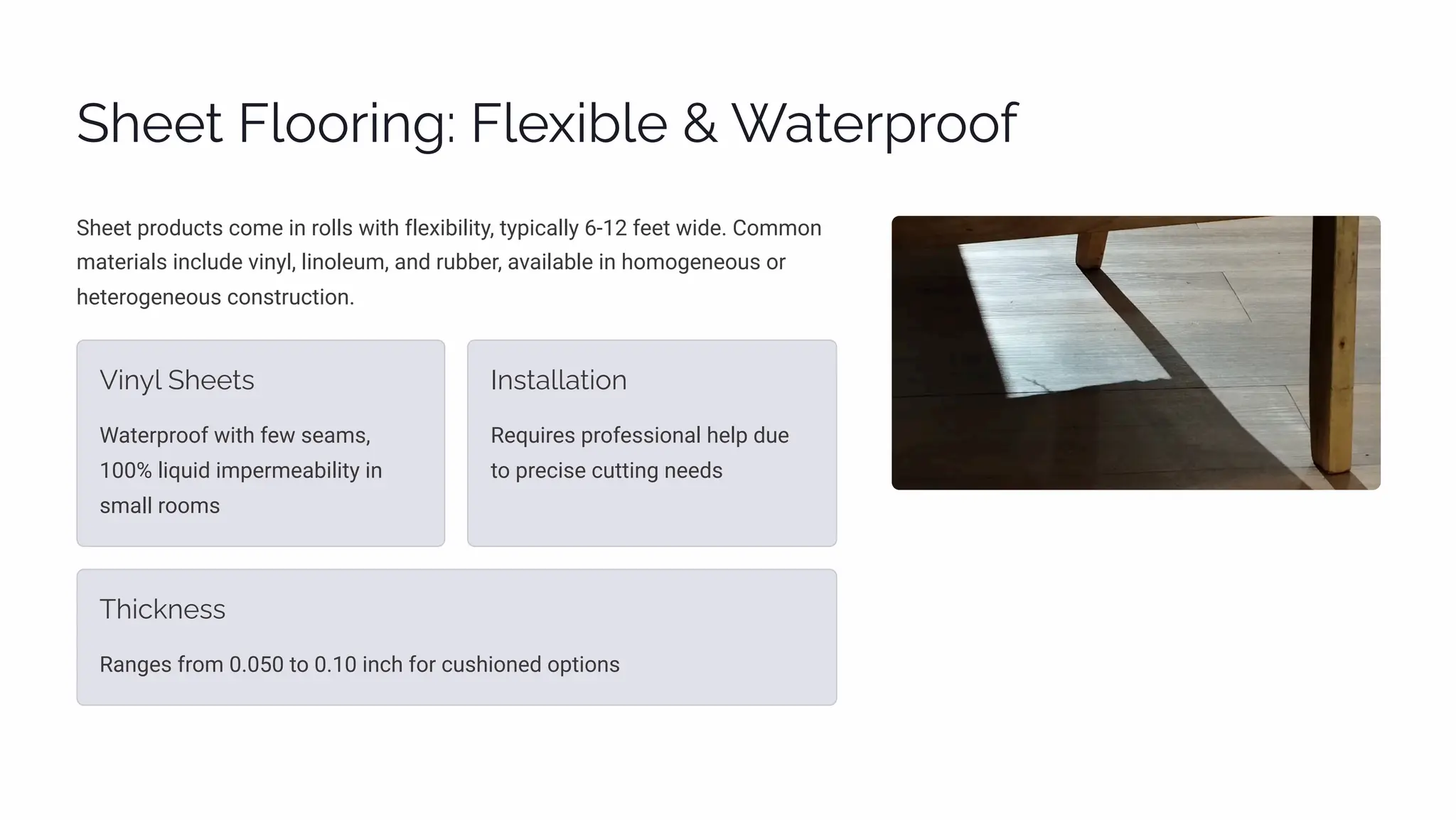 Exploring the Types of Resilient Flooring | PDF
