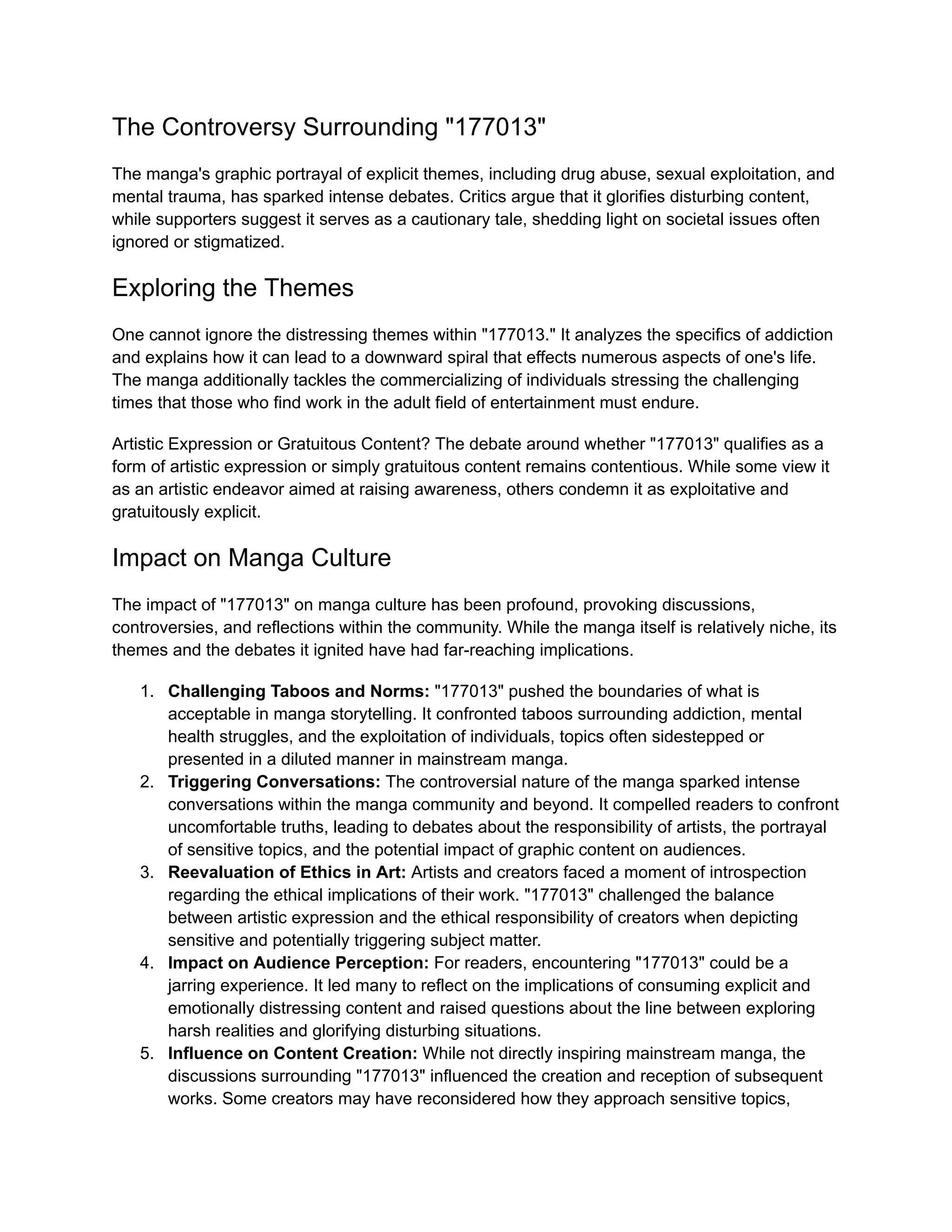 Exploring 177013 on nhentai A Controversial Journey into the Depths of ...