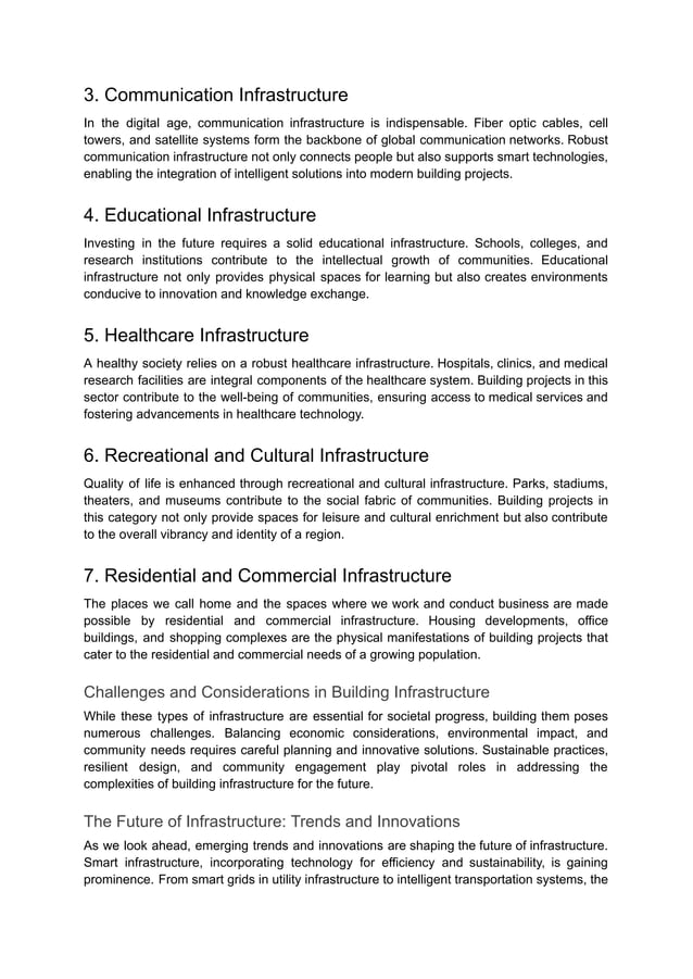 Exploring 7 Key Infrastructure Types for Building Projects.pdf