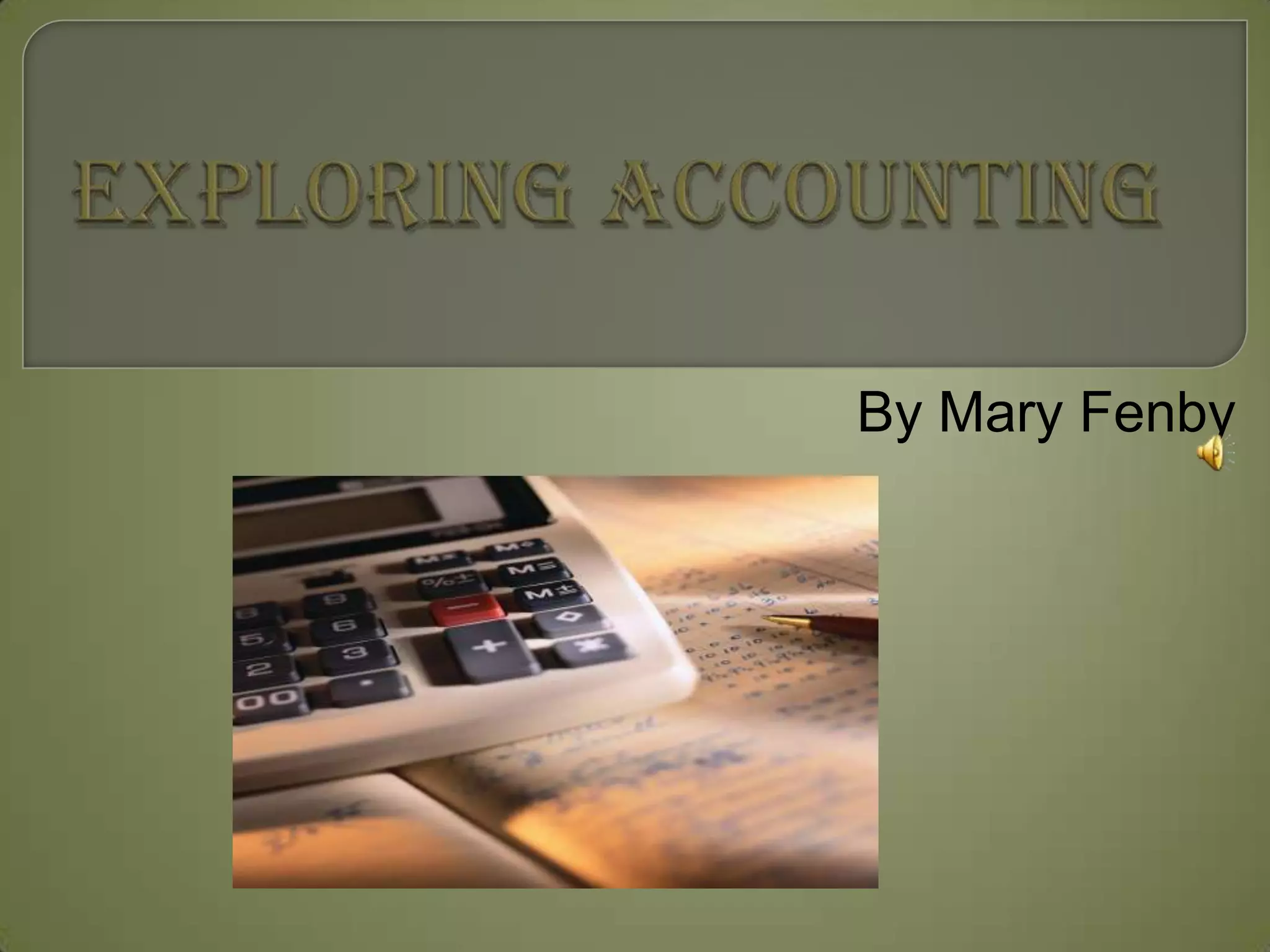 Exploring Accounting | PPTX