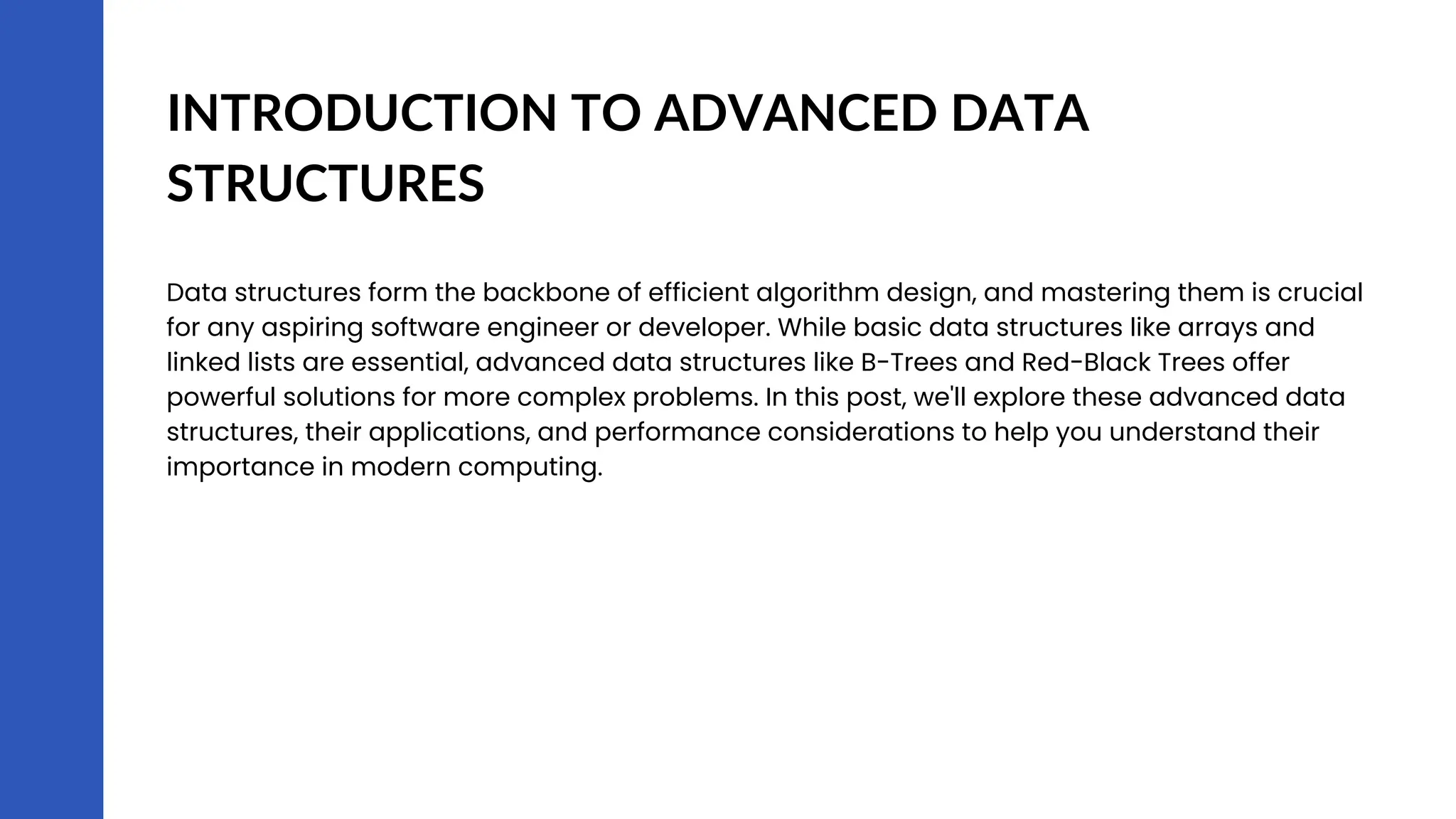 Exploring Advanced Data Structures - Hiike | PPT Exploring Advanced Data Structures - Hiike | PPT