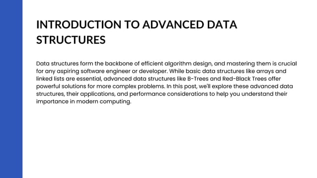 Exploring Advanced Data Structures - Hiike | PPT Exploring Advanced Data Structures - Hiike | PPT