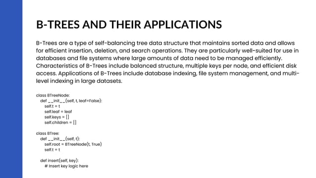 Exploring Advanced Data Structures - Hiike | PPT