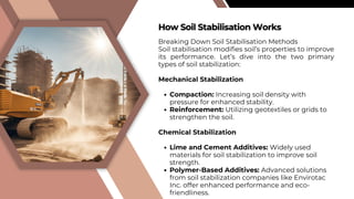 Exploring Advanced Soil Stabilisation Products for Sustainable ...