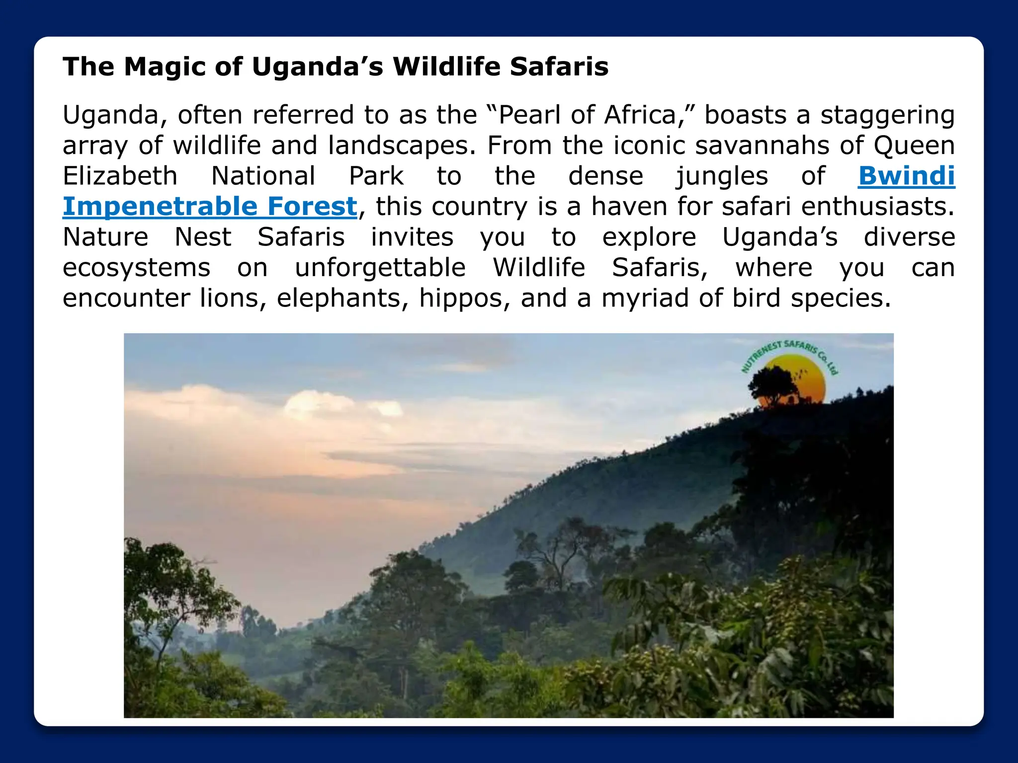 Exploring Africas Treasures - Rwanda and Uganda – Interested.pptx