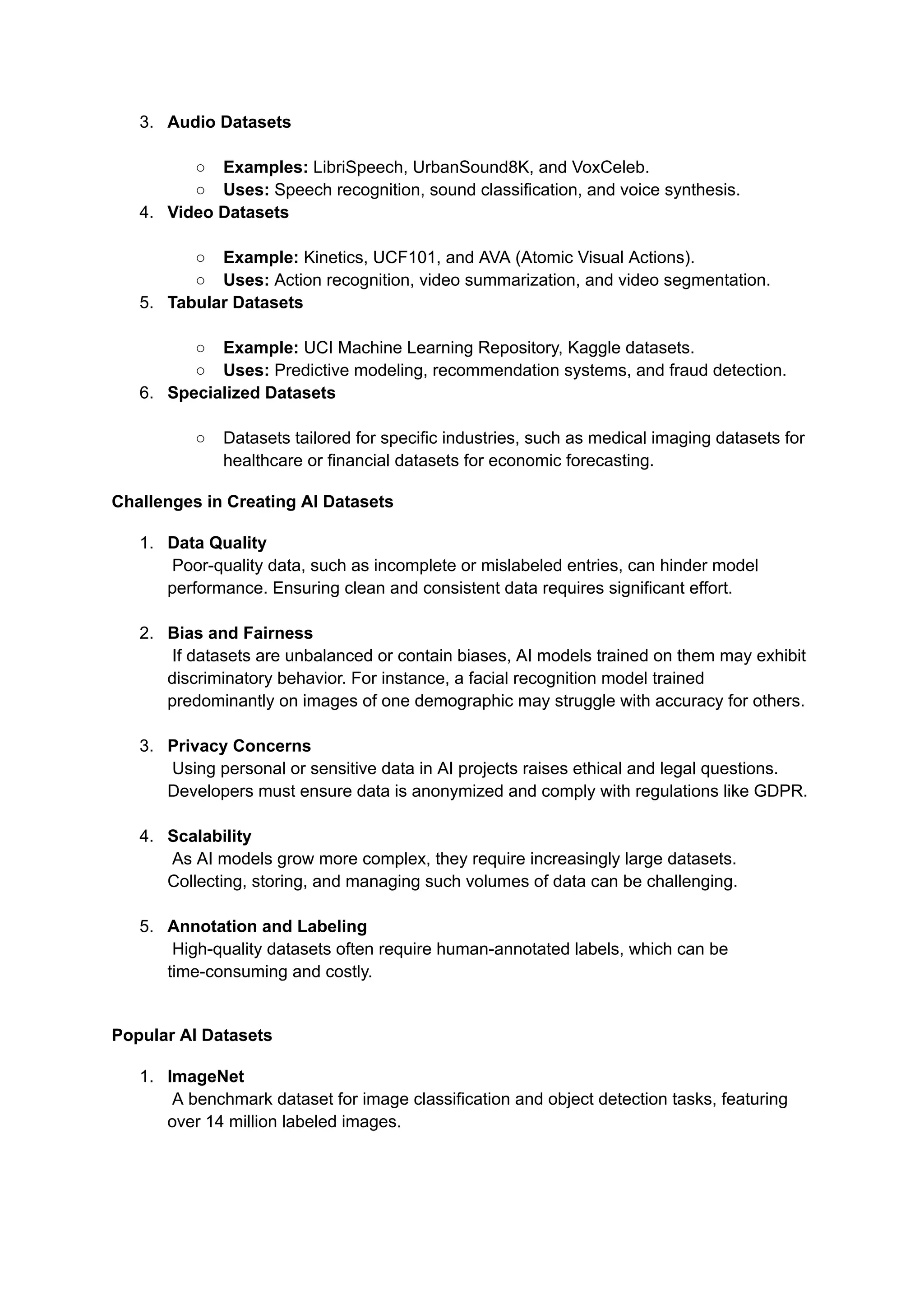 Exploring AI Datasets_ The Foundation of Intelligent Systems.pdf